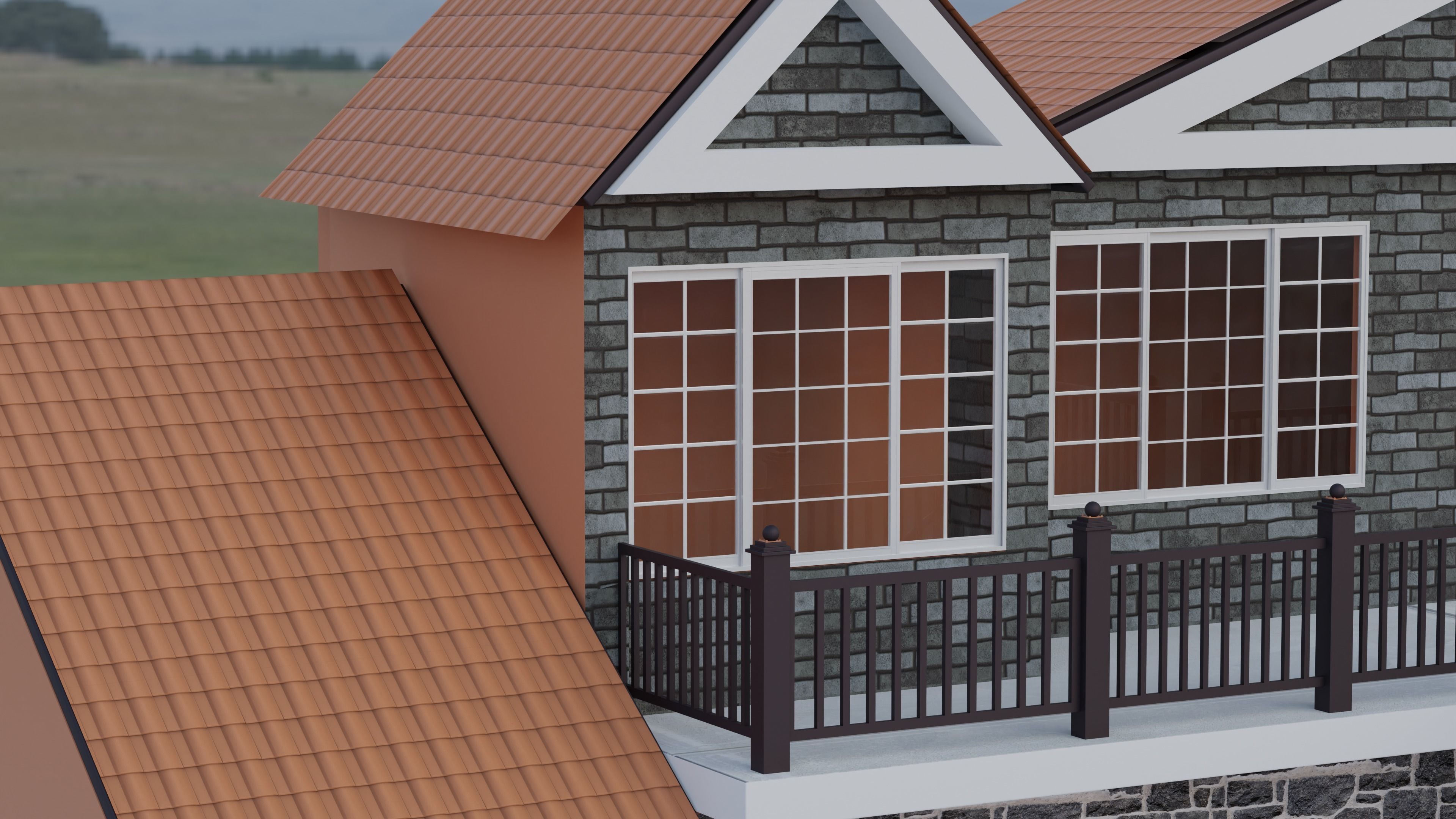 blender Exterior building 3D model | CGTrader