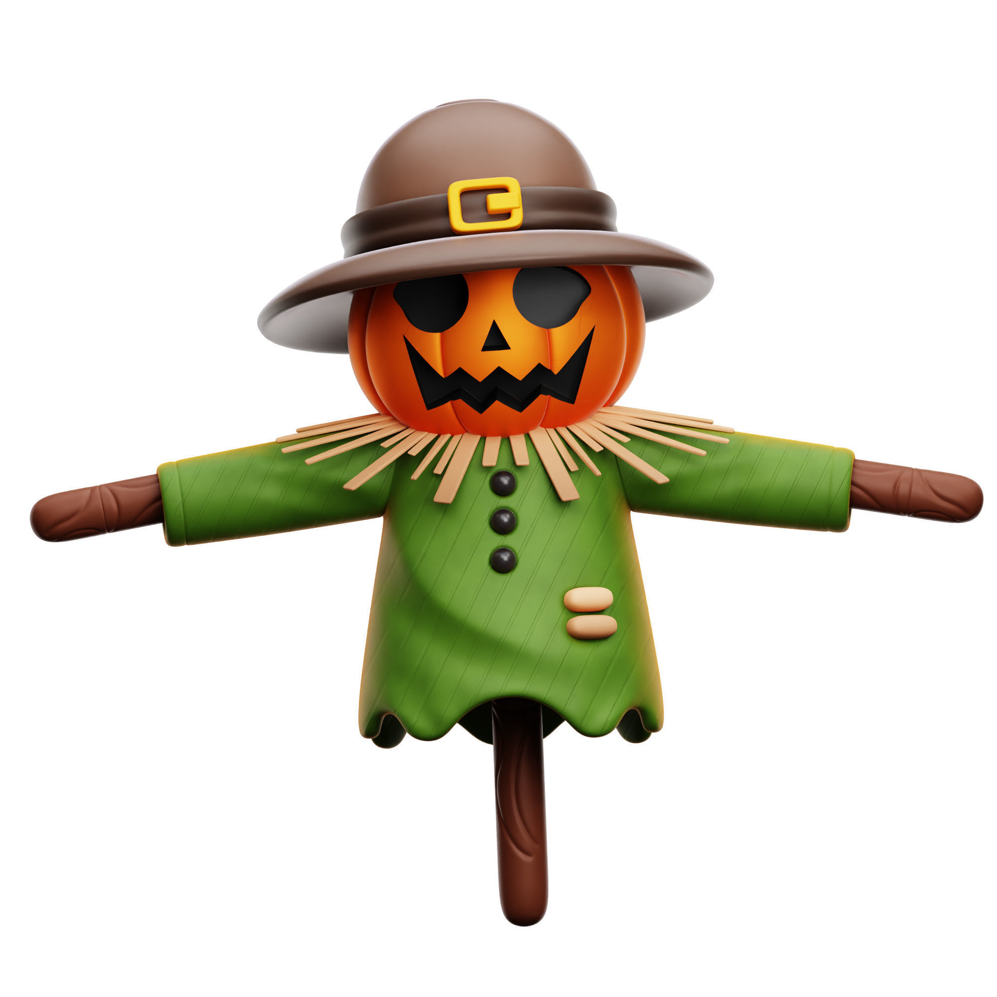 3D model Halloween Scary Boo Icon Pack 3D Model VR / AR / low-poly ...