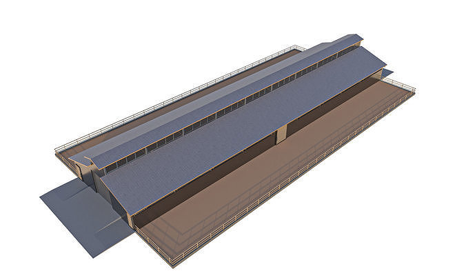 hangar 3D model | CGTrader