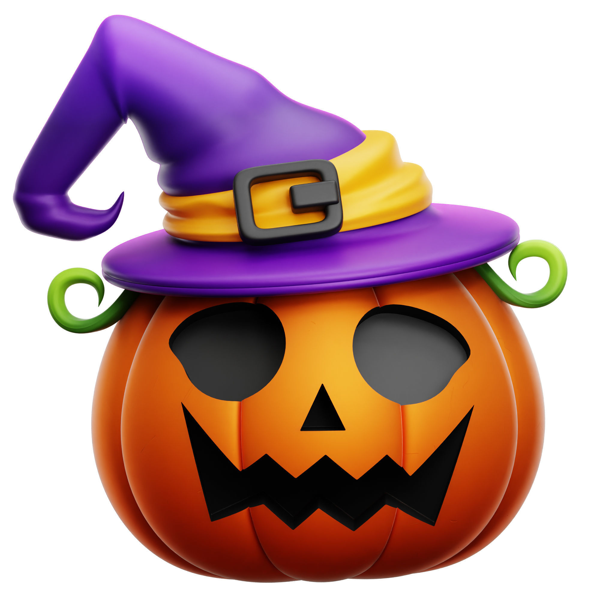 3D model Pumpkin 3D Icon VR / AR / low-poly | CGTrader