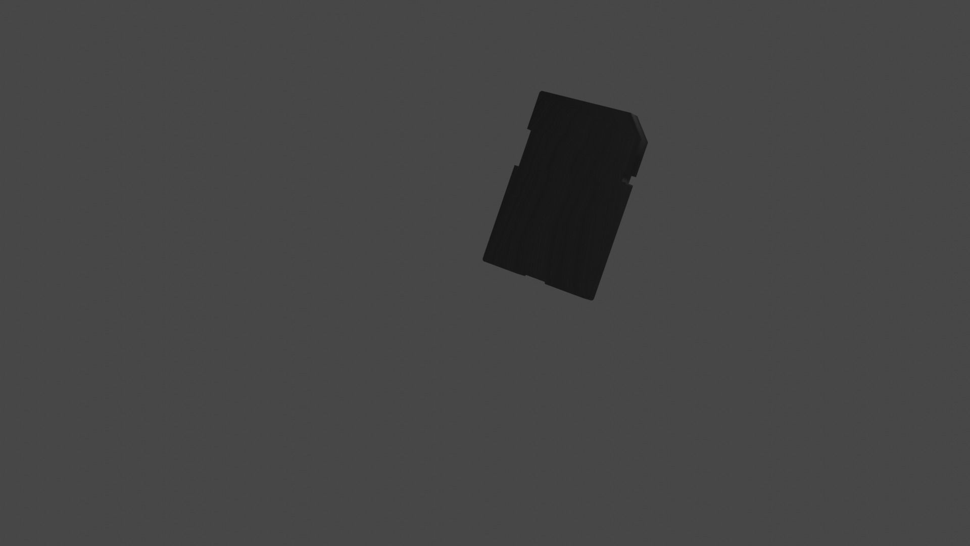 A Simple SD CARD Adapter 3D model | CGTrader