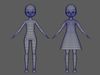3D model Anime style Loli Shota Character Base VR / AR / low-poly ...