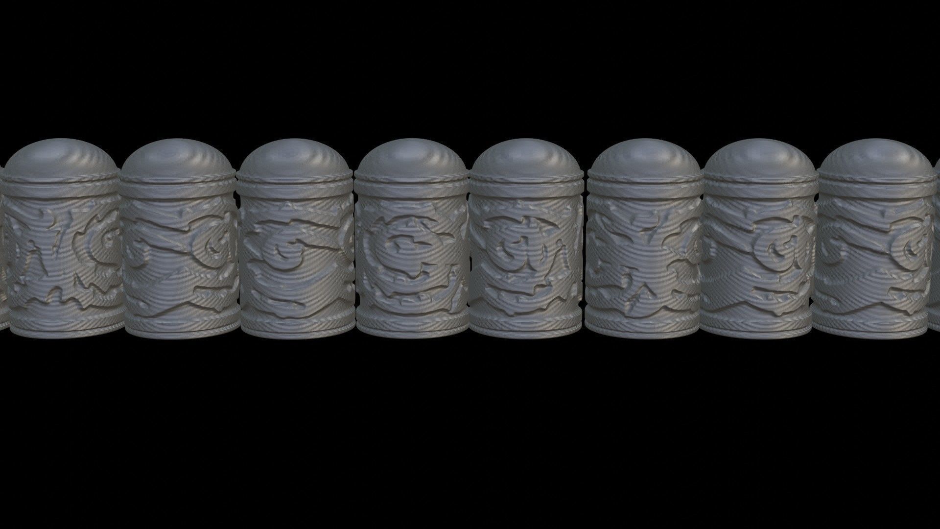 Caucasian or Cossack Gazyr Bag 3D model 3D printable | CGTrader