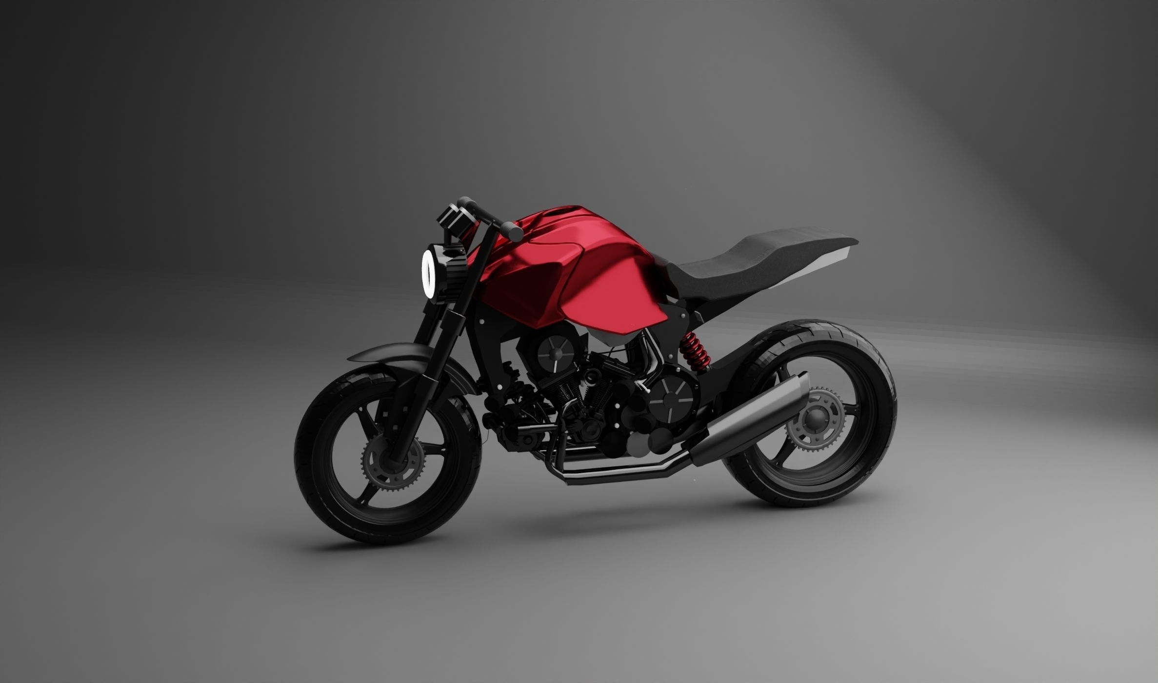 Cafe Racer v10 Hd 3d model super bike 3D model | CGTrader
