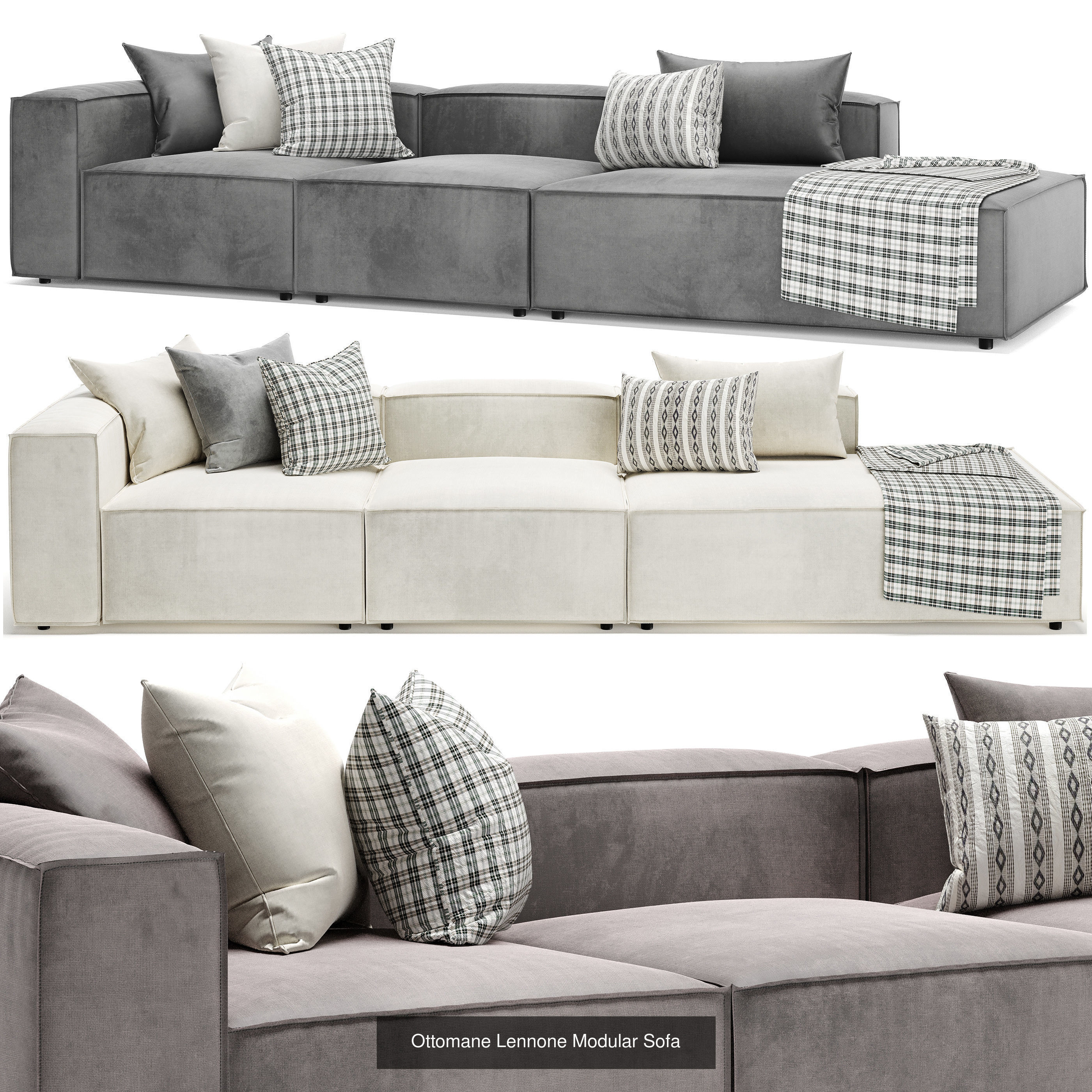 Modular Soft Sofa Collection | CGTrader