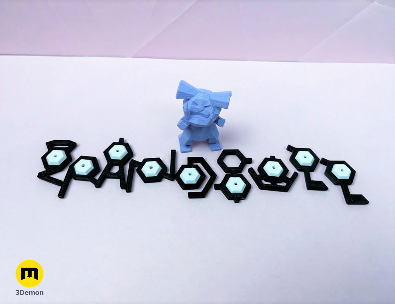 Unown Alphabet Low Poly Pokemon 3D model 3D printable | CGTrader