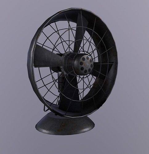 3D model Desk Fan VR / AR / low-poly | CGTrader