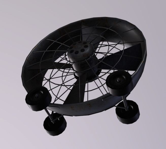 3D model Industrial Fan VR / AR / low-poly | CGTrader