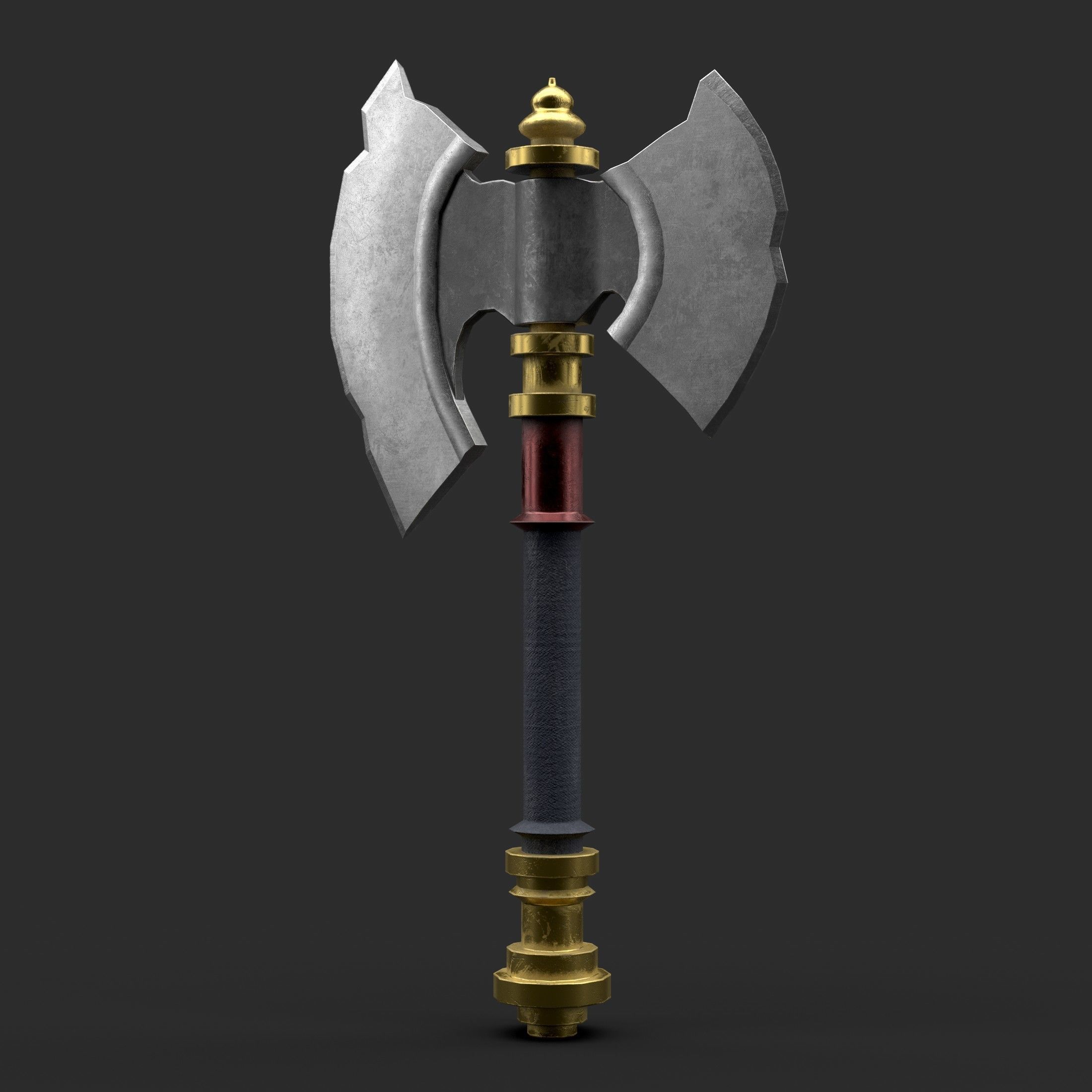 3D model Diablo Inspired Large Axe VR / AR / low-poly | CGTrader