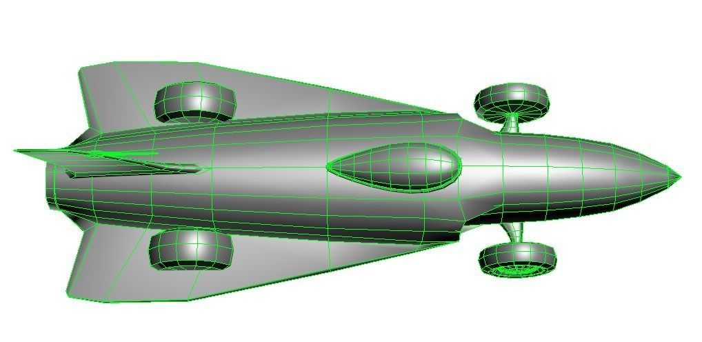 3D model General Motors Firebird Hypercasual VR / AR / low-poly | CGTrader