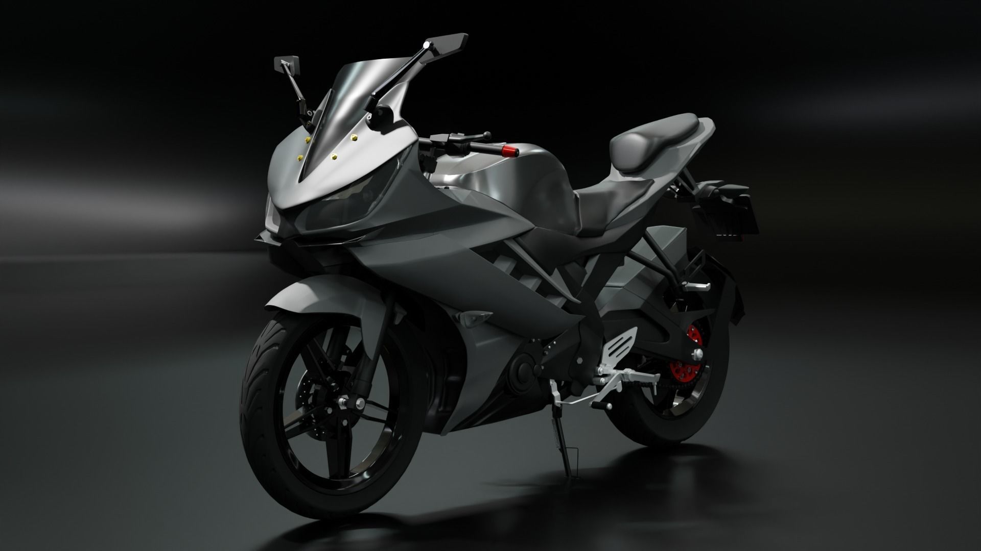 YZF-R15 2016 modified 3D model | CGTrader
