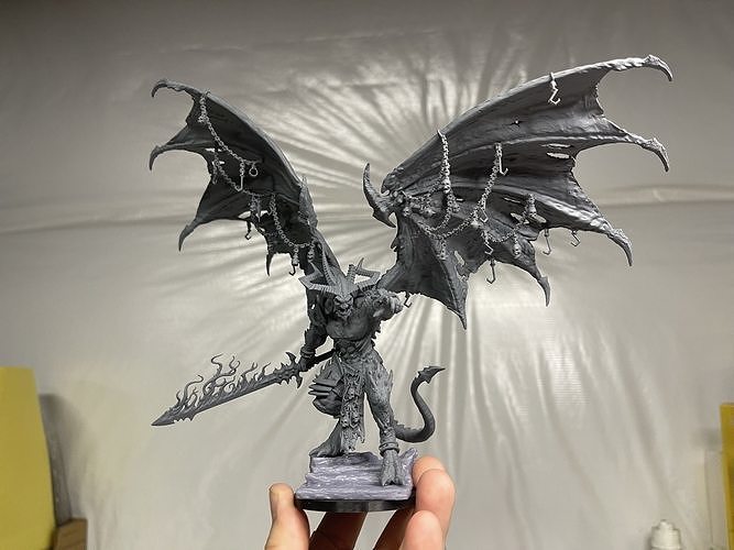 the dark master belakor chaos daemons 40000 40k 3D model 3D printable ...