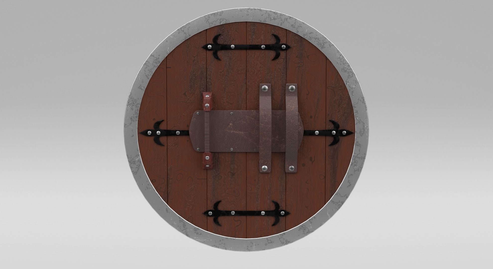 3D model medieval shield VR / AR / low-poly | CGTrader