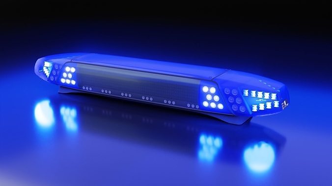 3D model DBS 4000 Lightbar VR / AR / low-poly | CGTrader