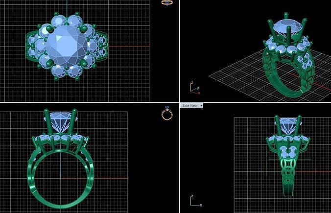 nhan dong tien nu 3D model 3D printable | CGTrader