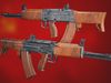 3D model TKB 0146 3D model soviet bullpup rifle low poly VR / AR / low ...