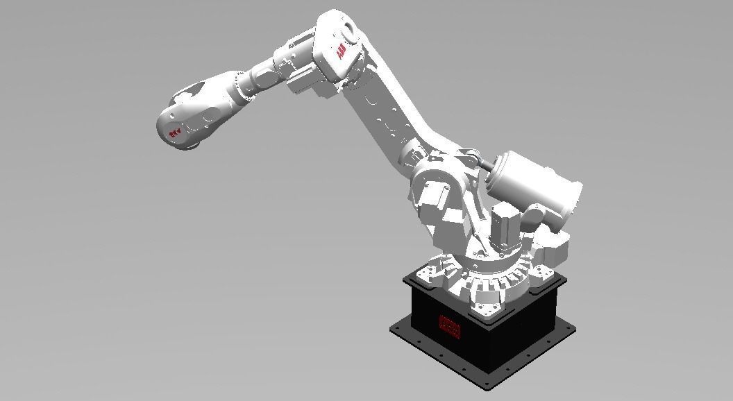 ABB Articulated Robot - IRB 6700 free 3D model rigged | CGTrader
