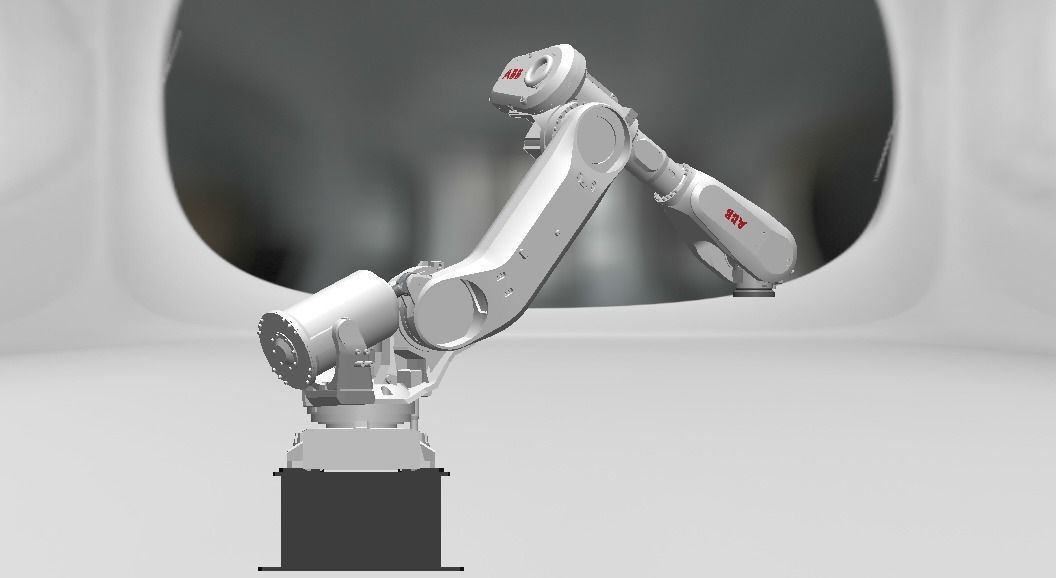 ABB Articulated Robot - IRB 6700 free 3D model rigged | CGTrader