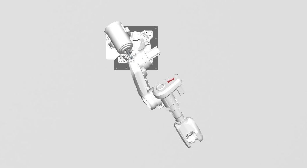 ABB Articulated Robot - IRB 6700 free 3D model rigged | CGTrader