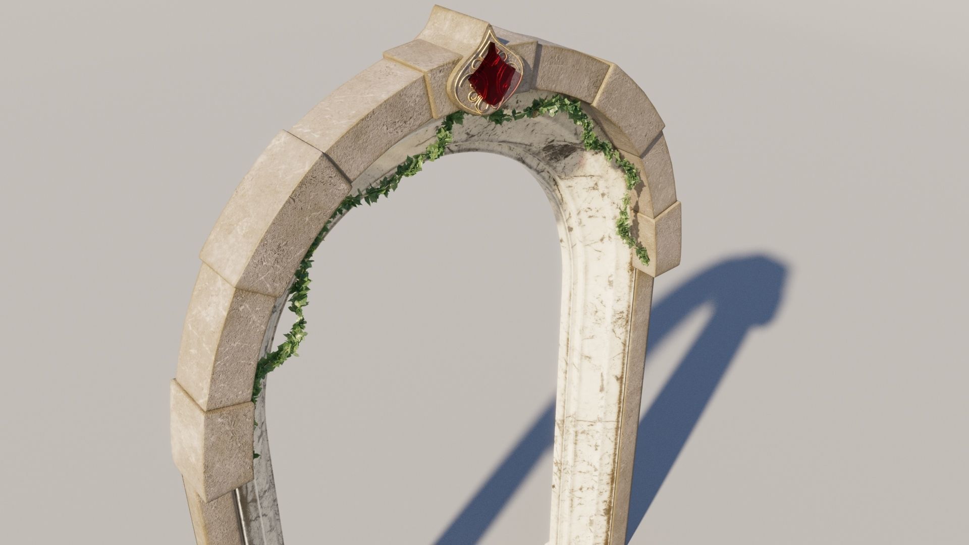 Fantasy Archway free VR / AR / low-poly 3D model | CGTrader