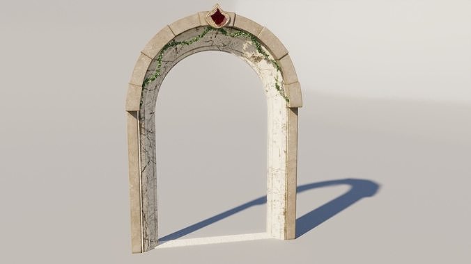 Fantasy Archway free VR / AR / low-poly 3D model | CGTrader