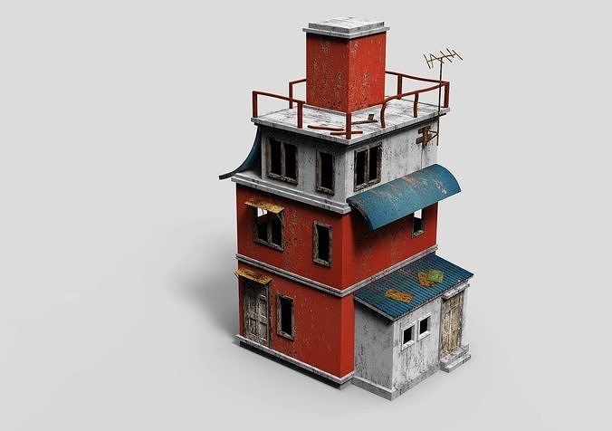 PUBG House 3D model 3D printable | CGTrader