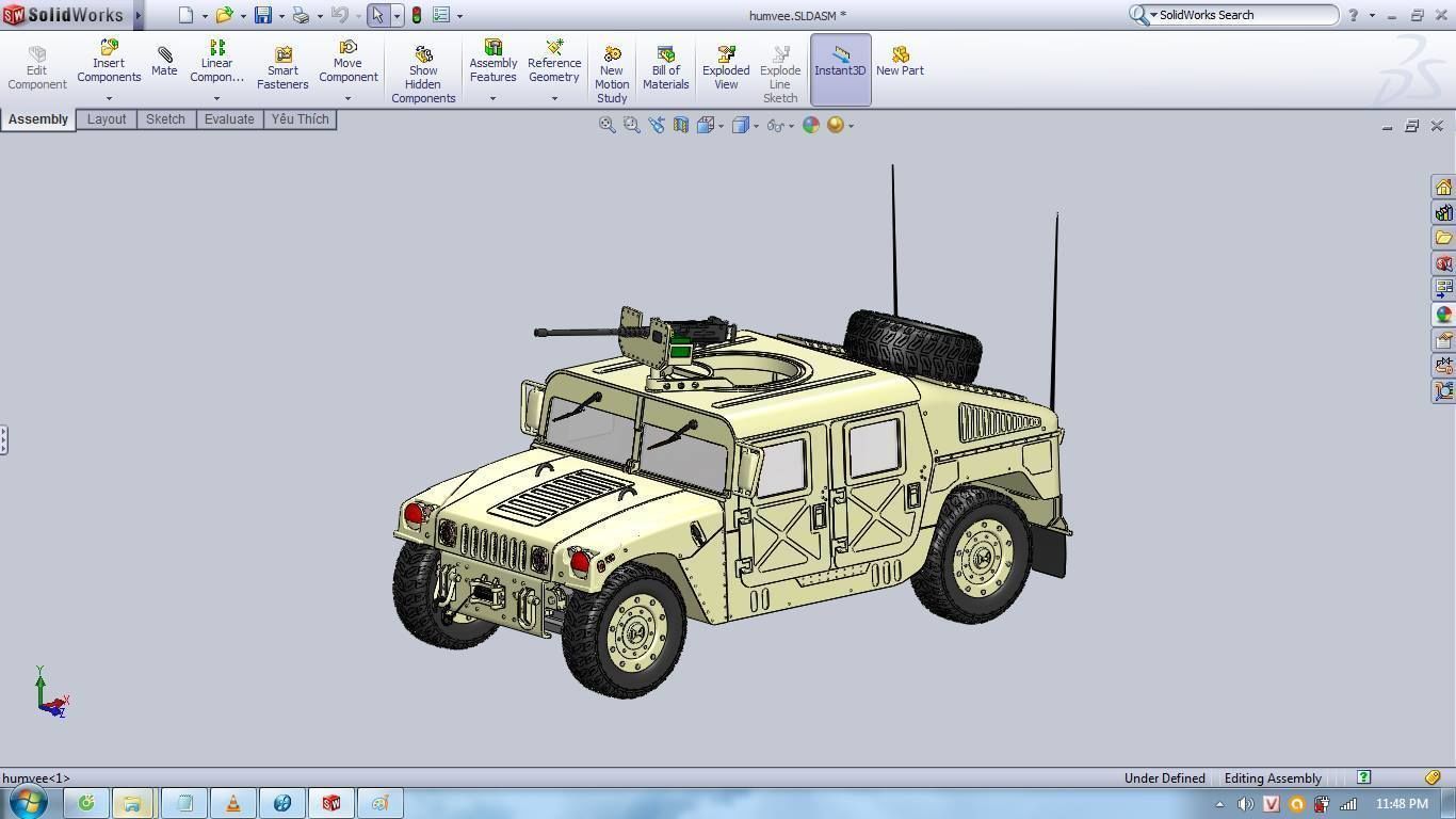 Humvee 3D model 3D printable | CGTrader