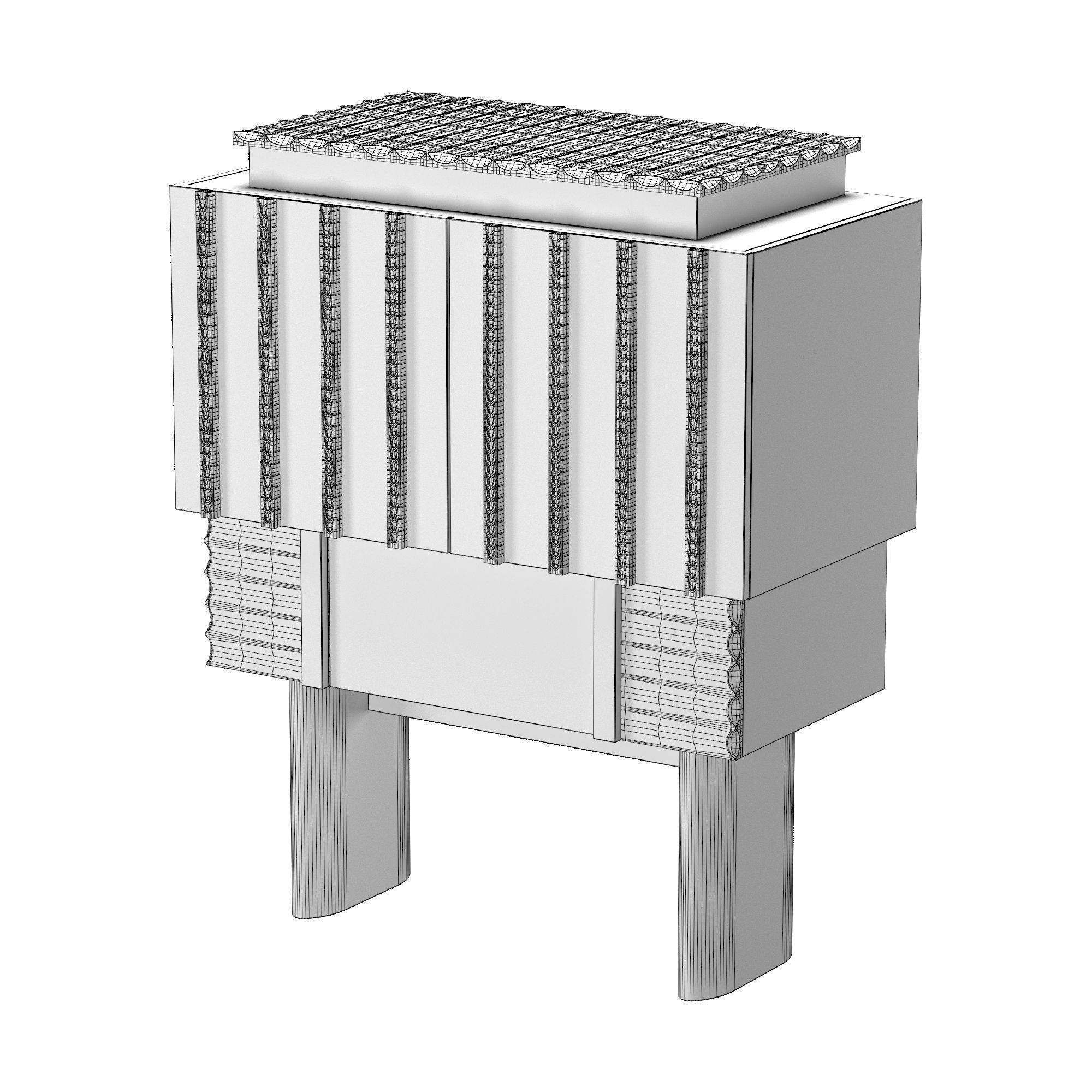 Ancas Sideboard 3D model | CGTrader