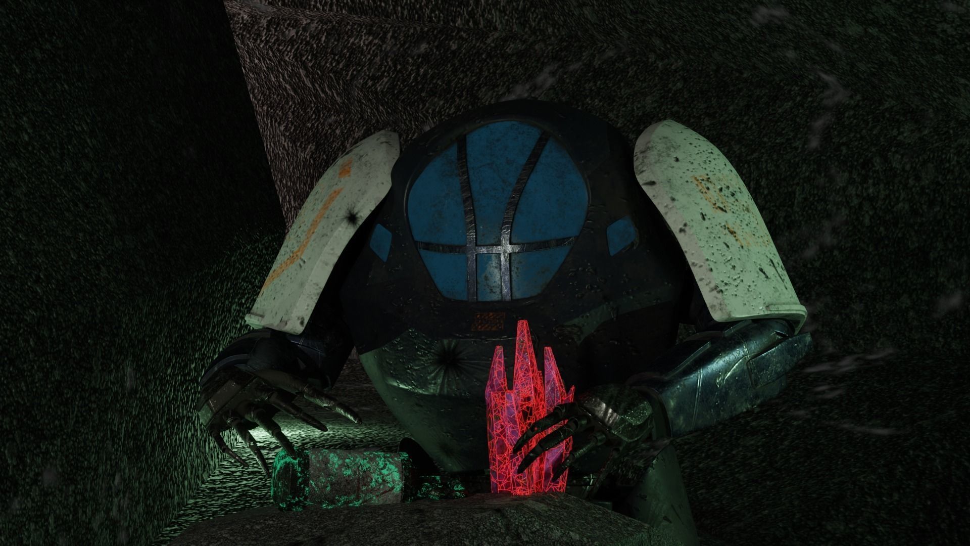 Mech Armor 3D model | CGTrader