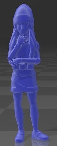 Melli pokemon trainer 3D model 3D printable | CGTrader