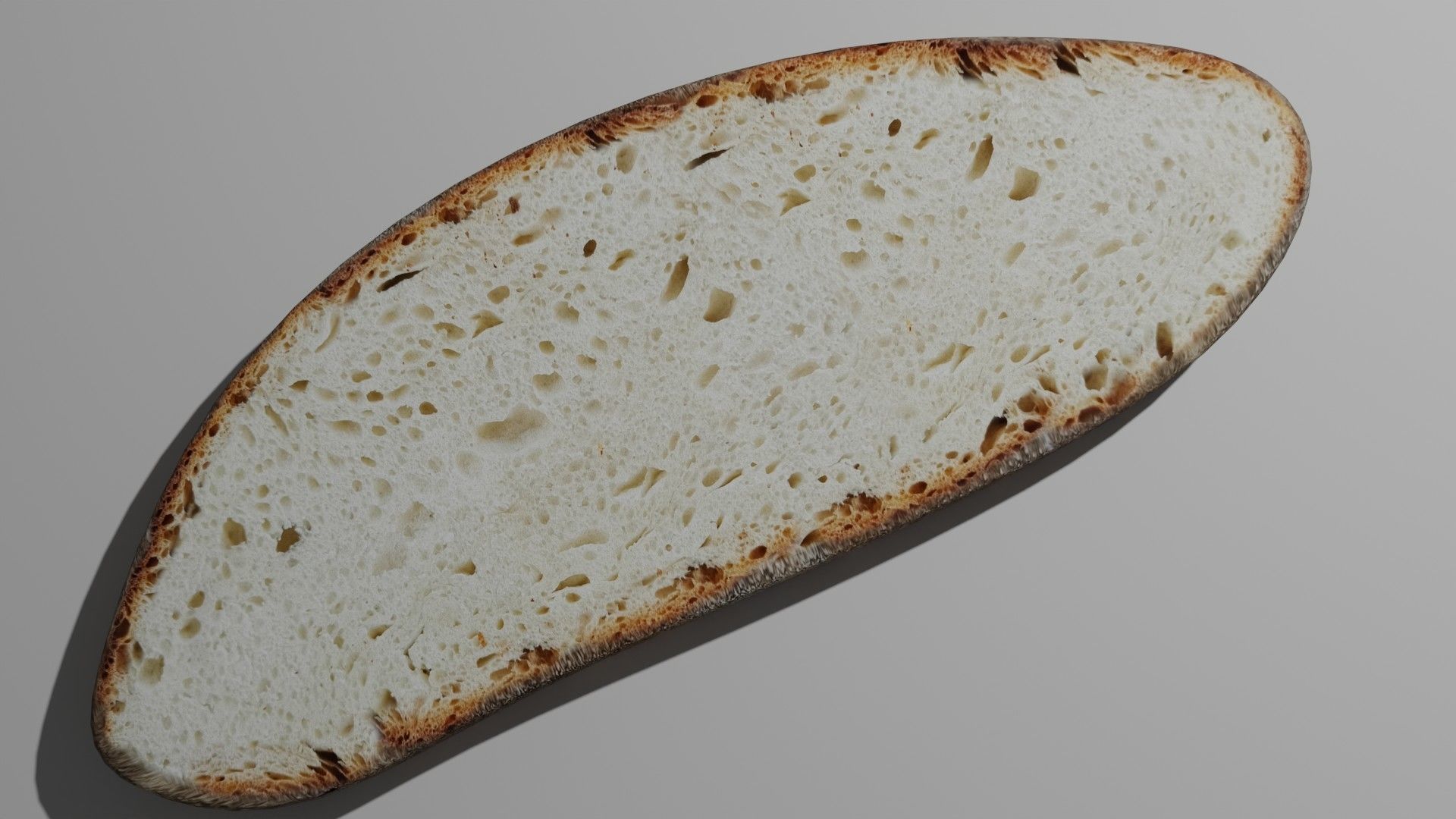 bread three models included 3D model | CGTrader