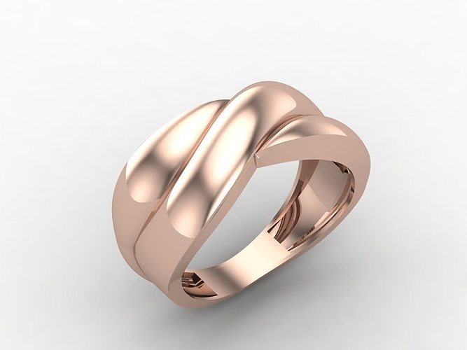 Plain Ring Women Ready STL 3DM Models Womens Rings 3D models 3D model ...