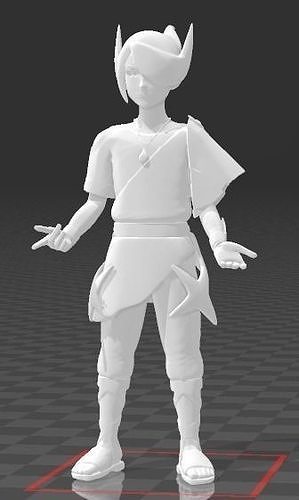 Volo 2 pokemon trainer 3D model 3D printable | CGTrader