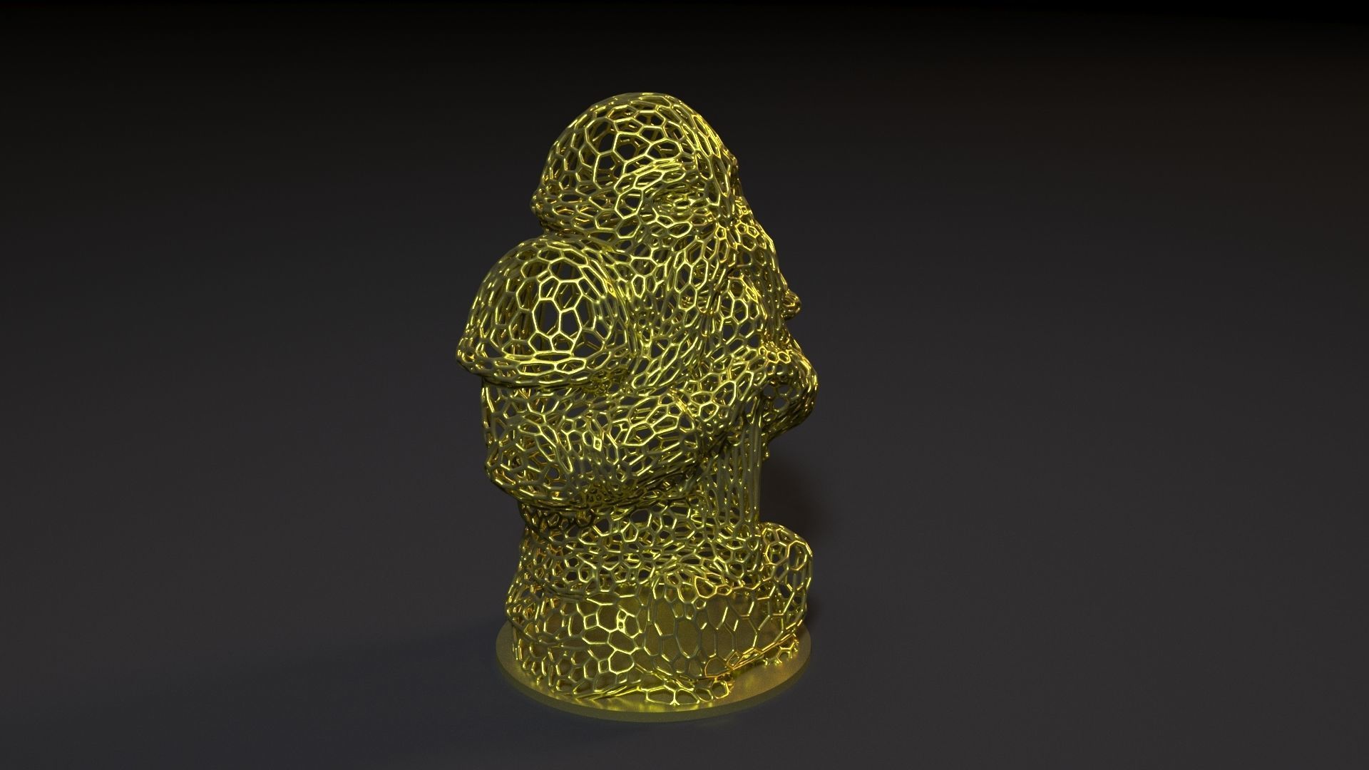 Dwarf Figurine 3D model 3D printable | CGTrader