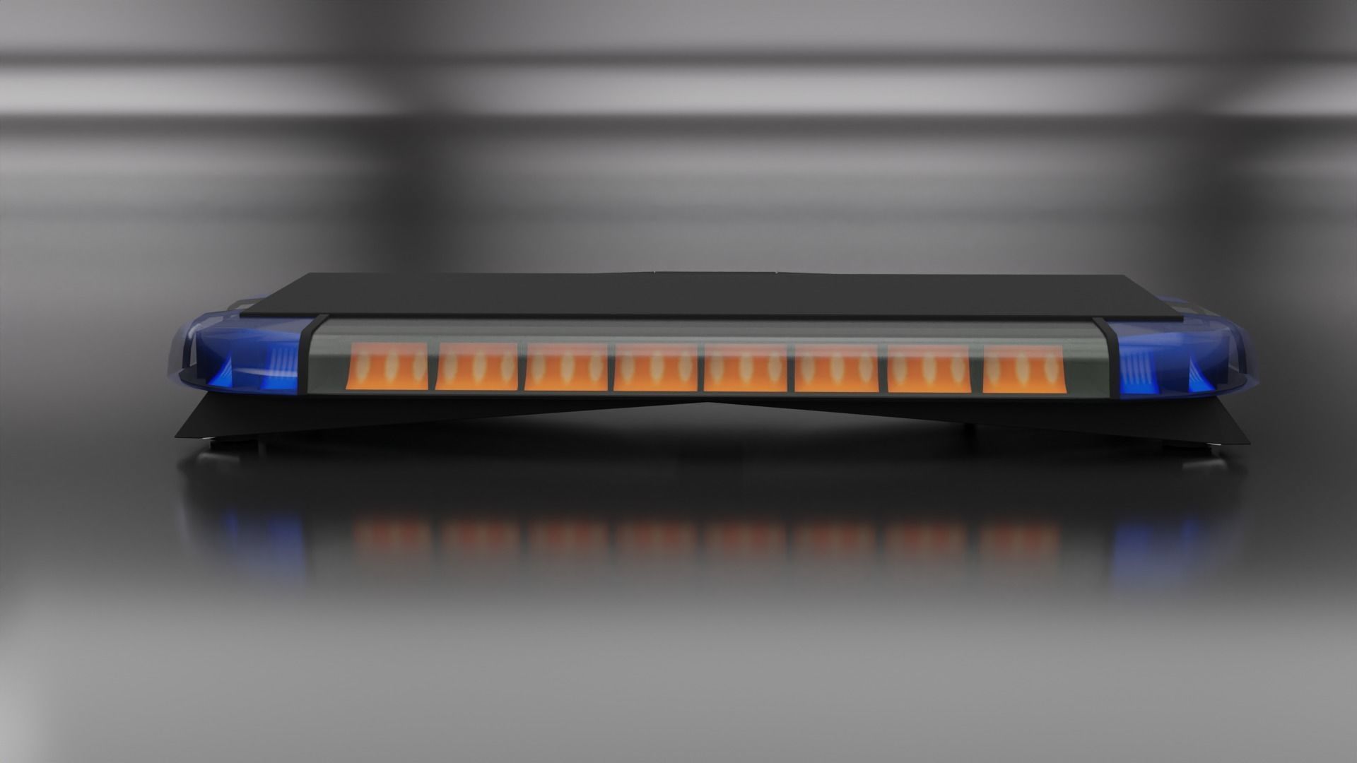3D model Federal Signal Trafic Storm Lightbar VR / AR / low-poly | CGTrader