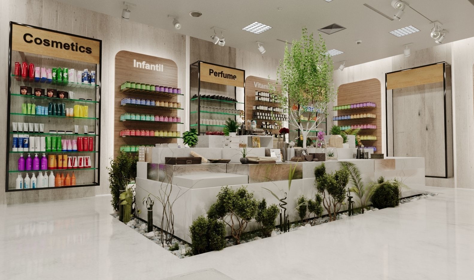 Pharmacy 3D model | CGTrader