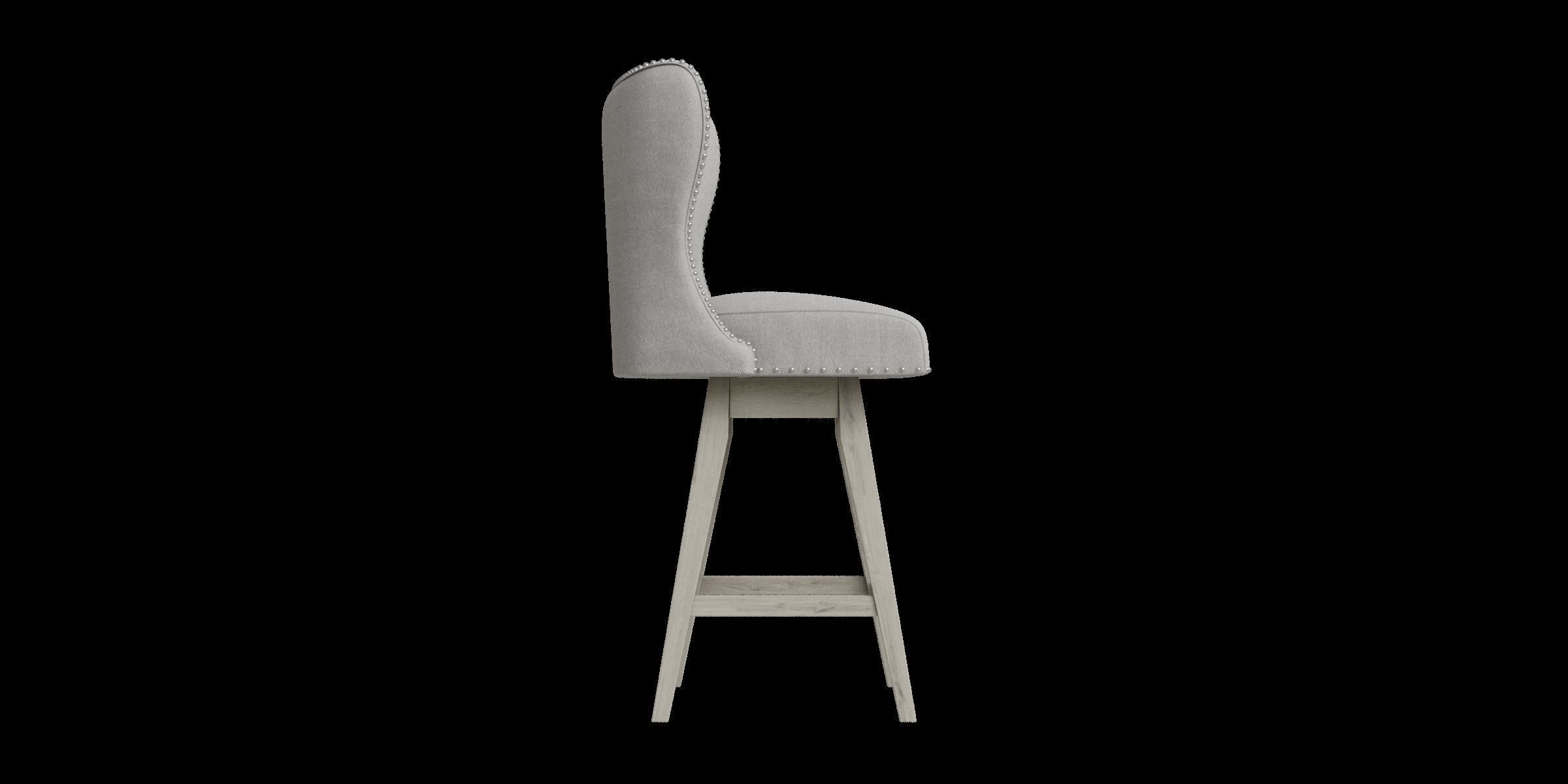 Curve Back Swivel Counter Stool 3D model | CGTrader