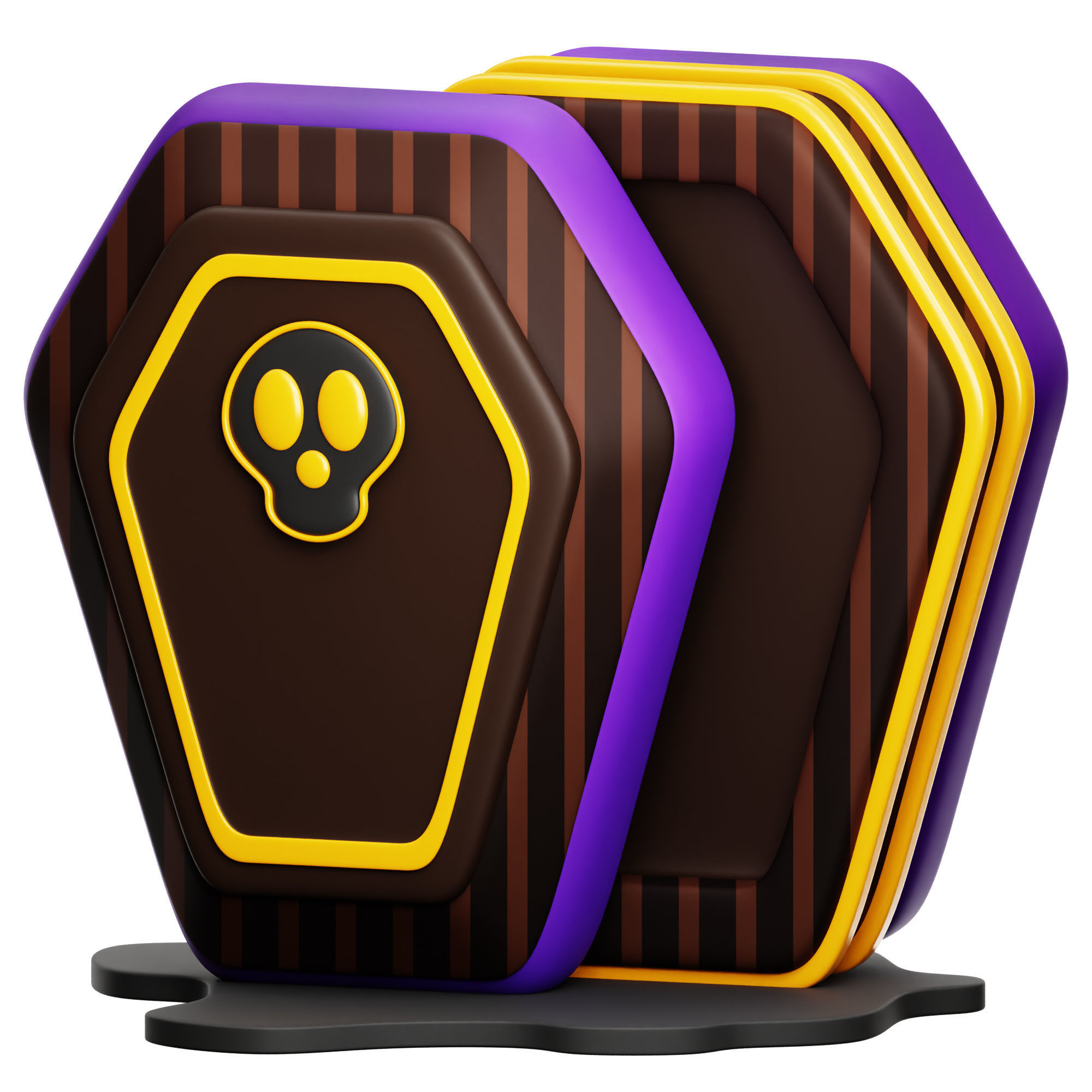 3D model Coffin 3D Icon VR / AR / low-poly | CGTrader
