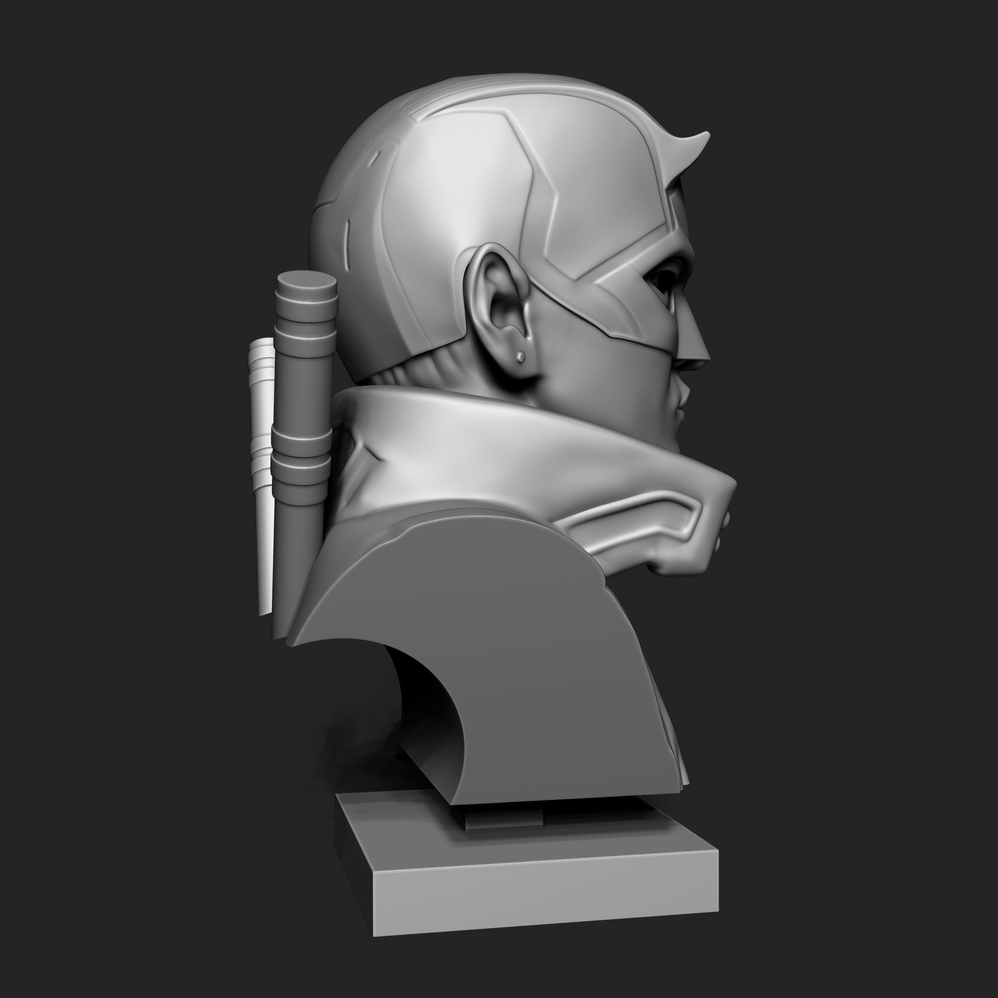 Daredevil 3D model 3D printable | CGTrader