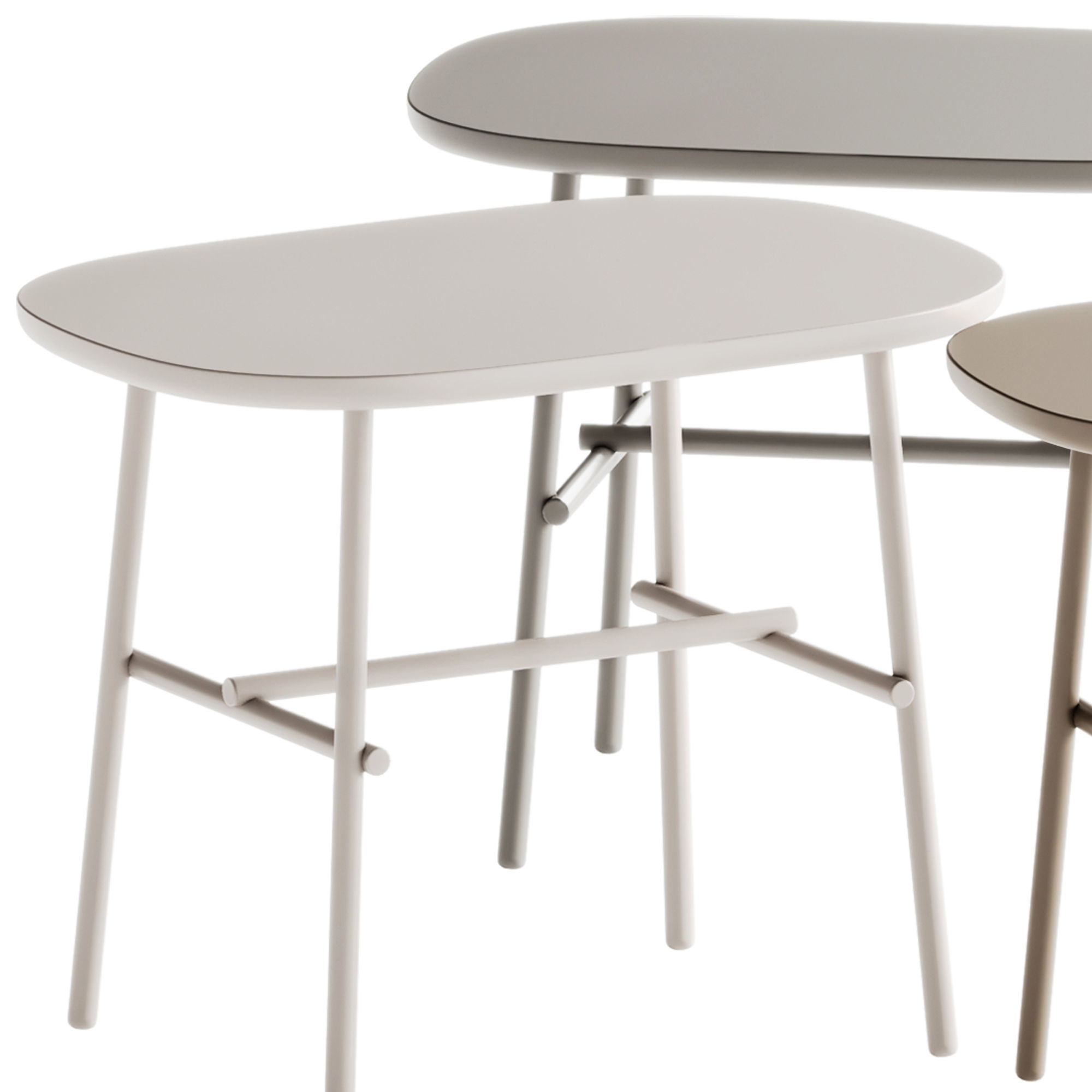 Tacchini KELLY Coffee tables 3D model | CGTrader