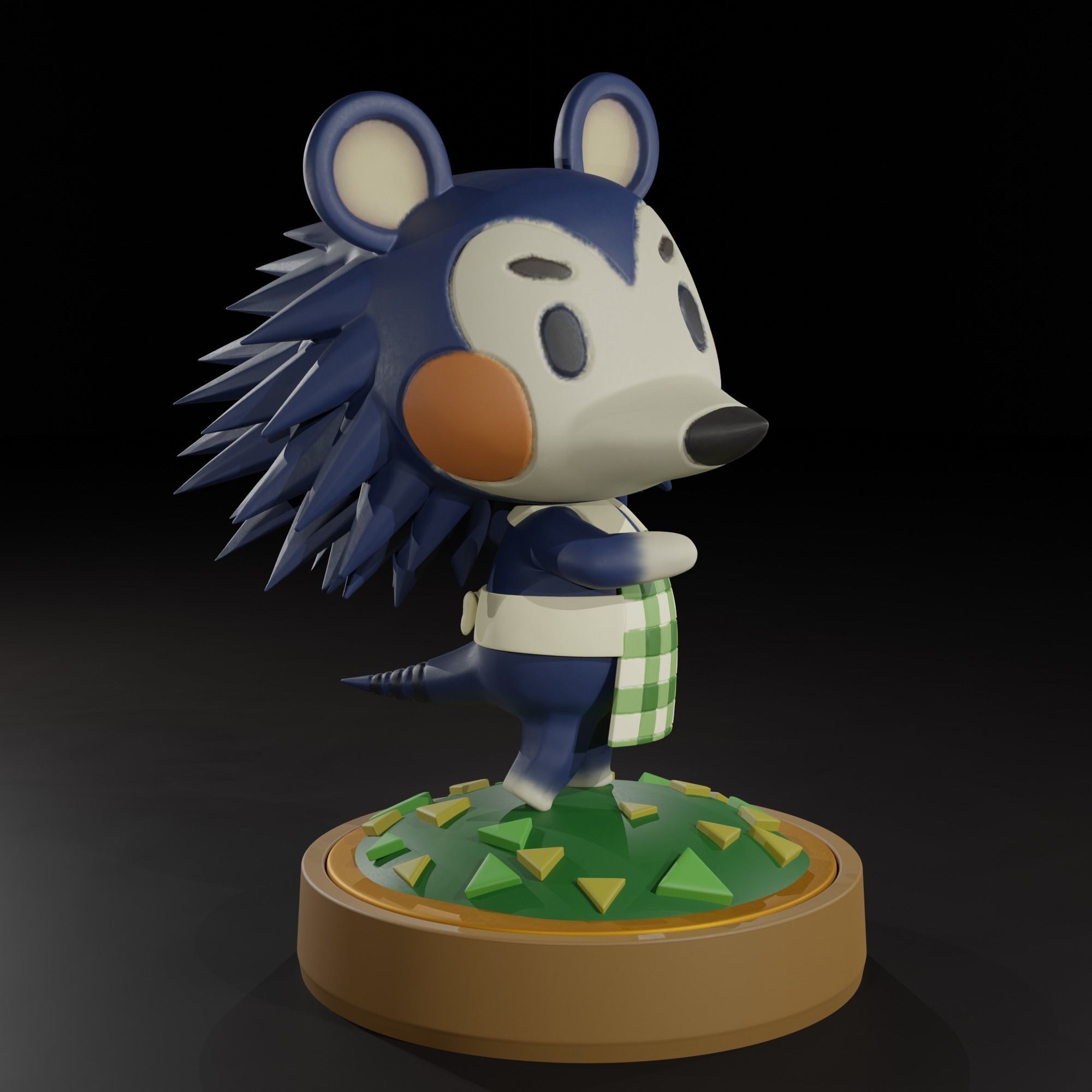 Mabel - Animal Crossing 3D model 3D printable | CGTrader