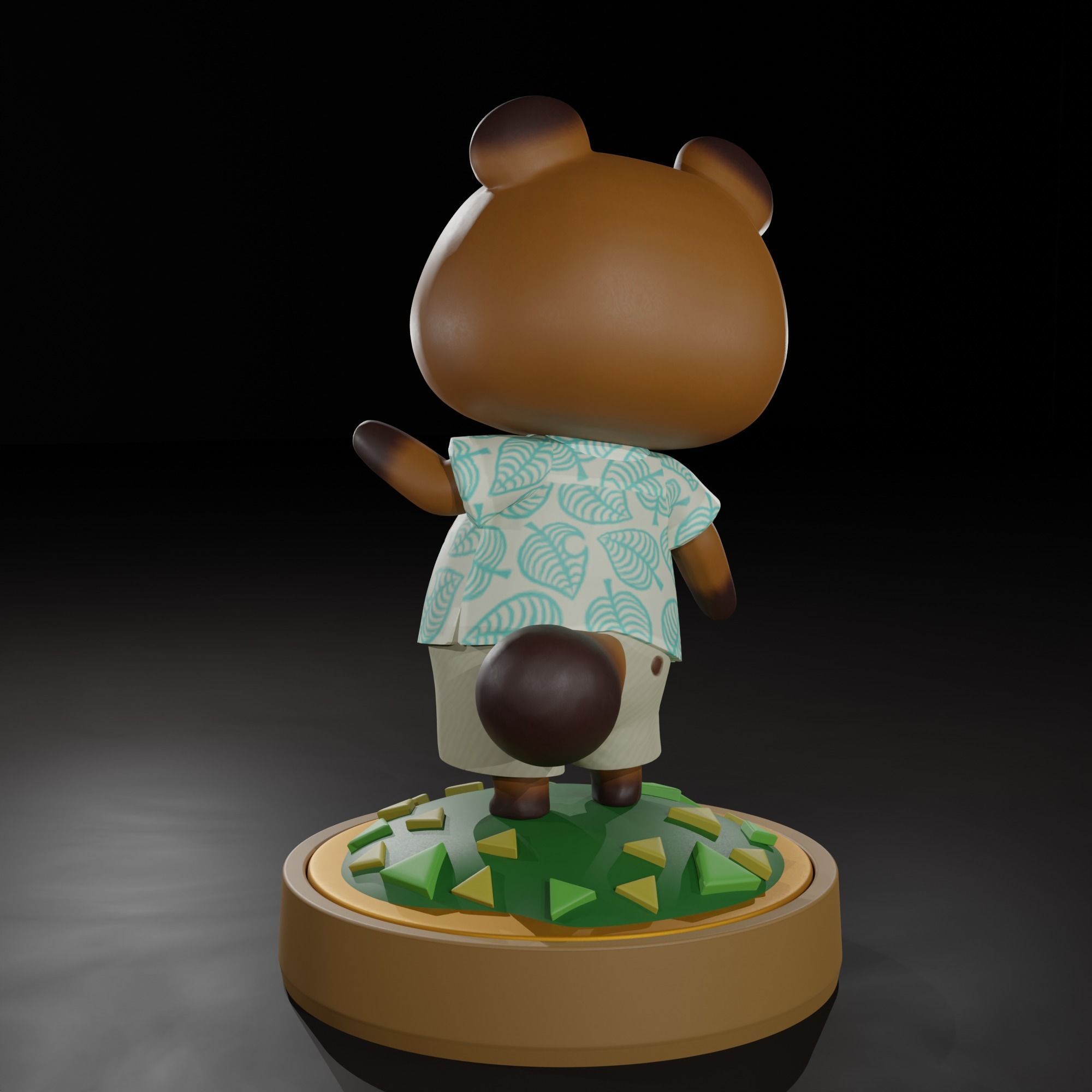 Tom Nook - Animal Crossing 3D model 3D printable | CGTrader