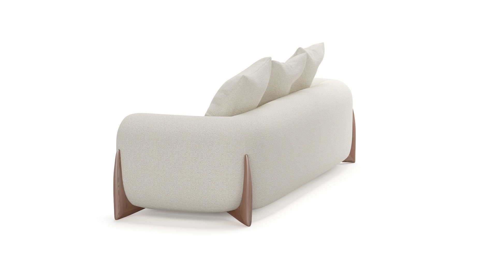 Porada SOFTBAY 3 seater fabric sofa 3D model | CGTrader