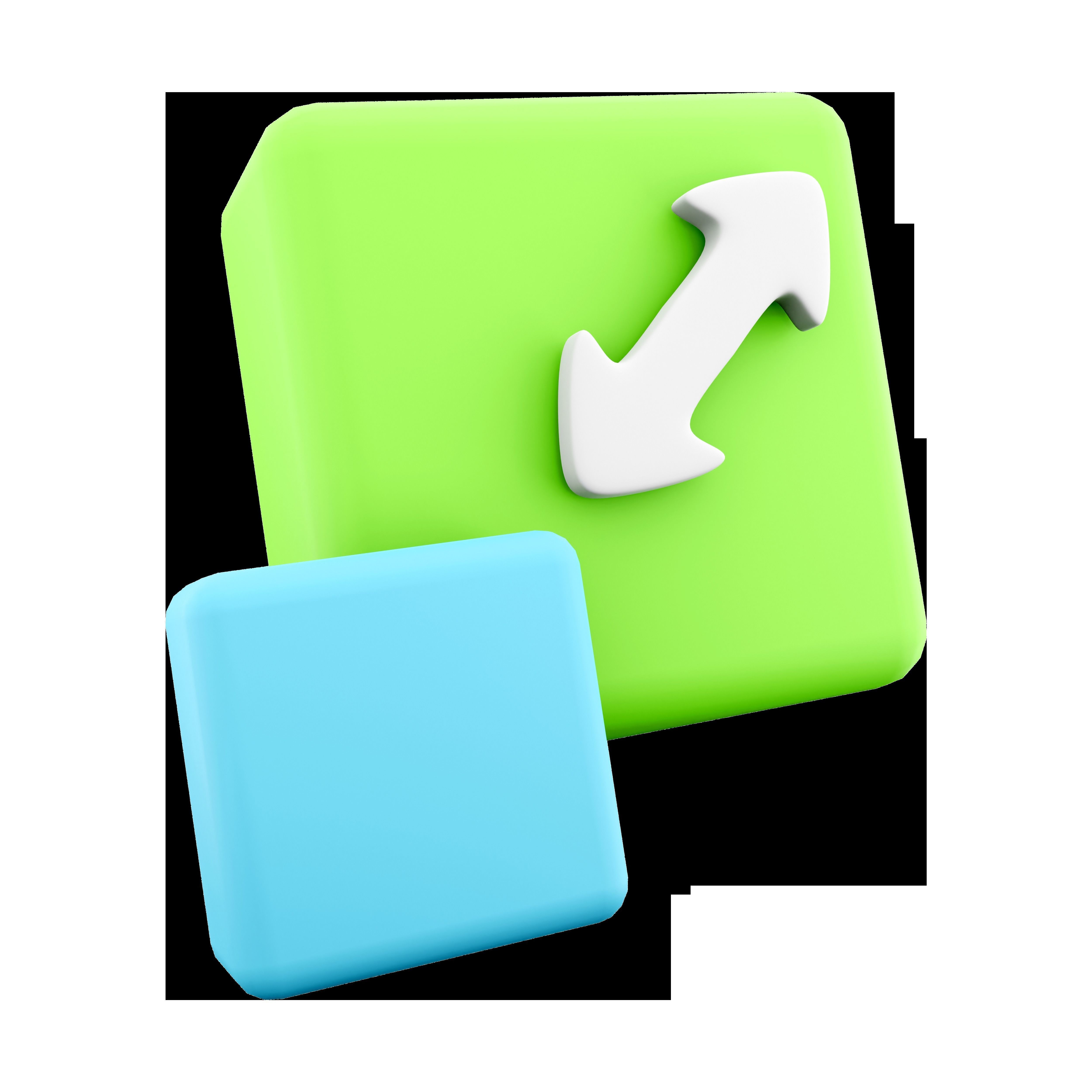 3d Scalability or scalable system cartoon icon 3D model | CGTrader