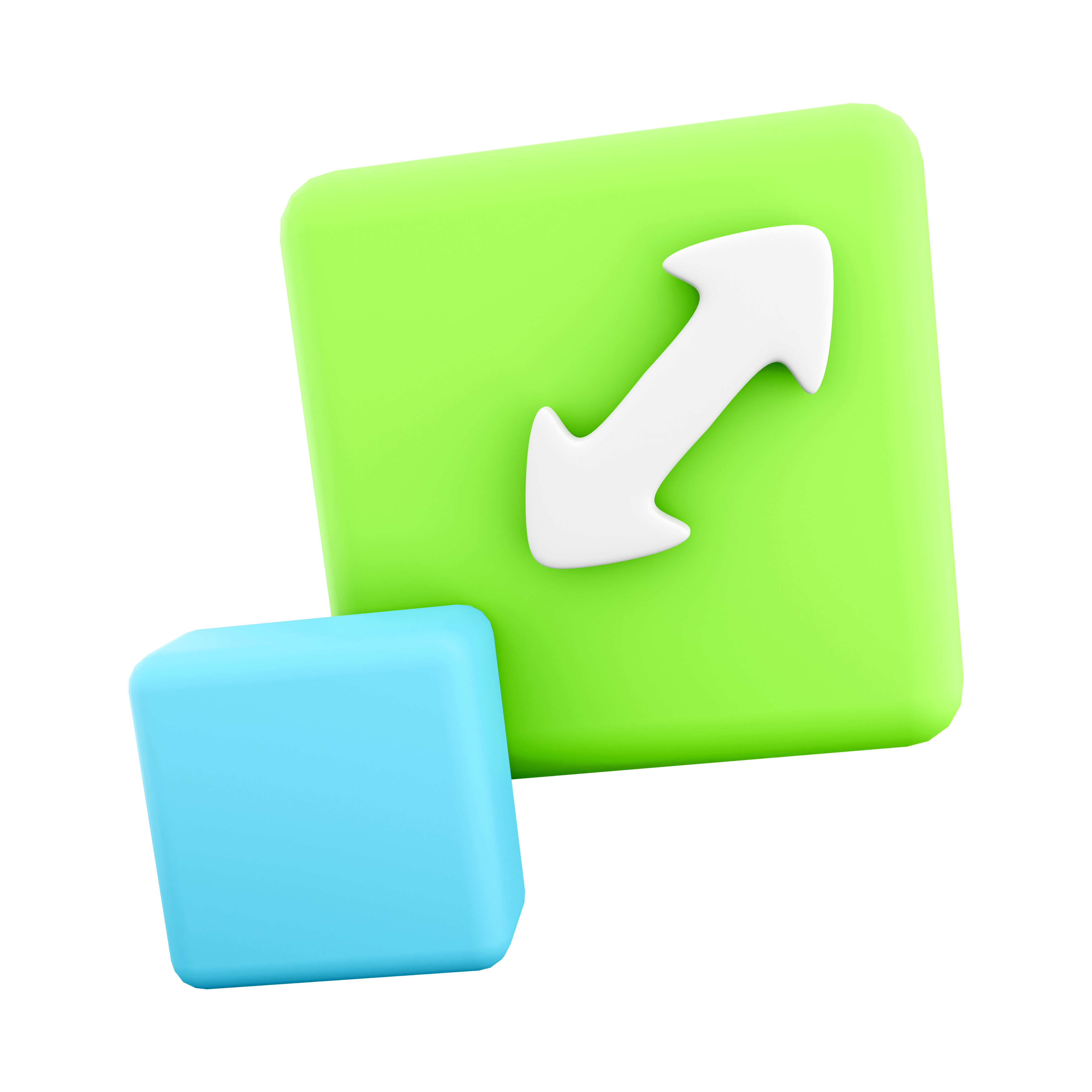 3d Scalability or scalable system cartoon icon 3D model | CGTrader