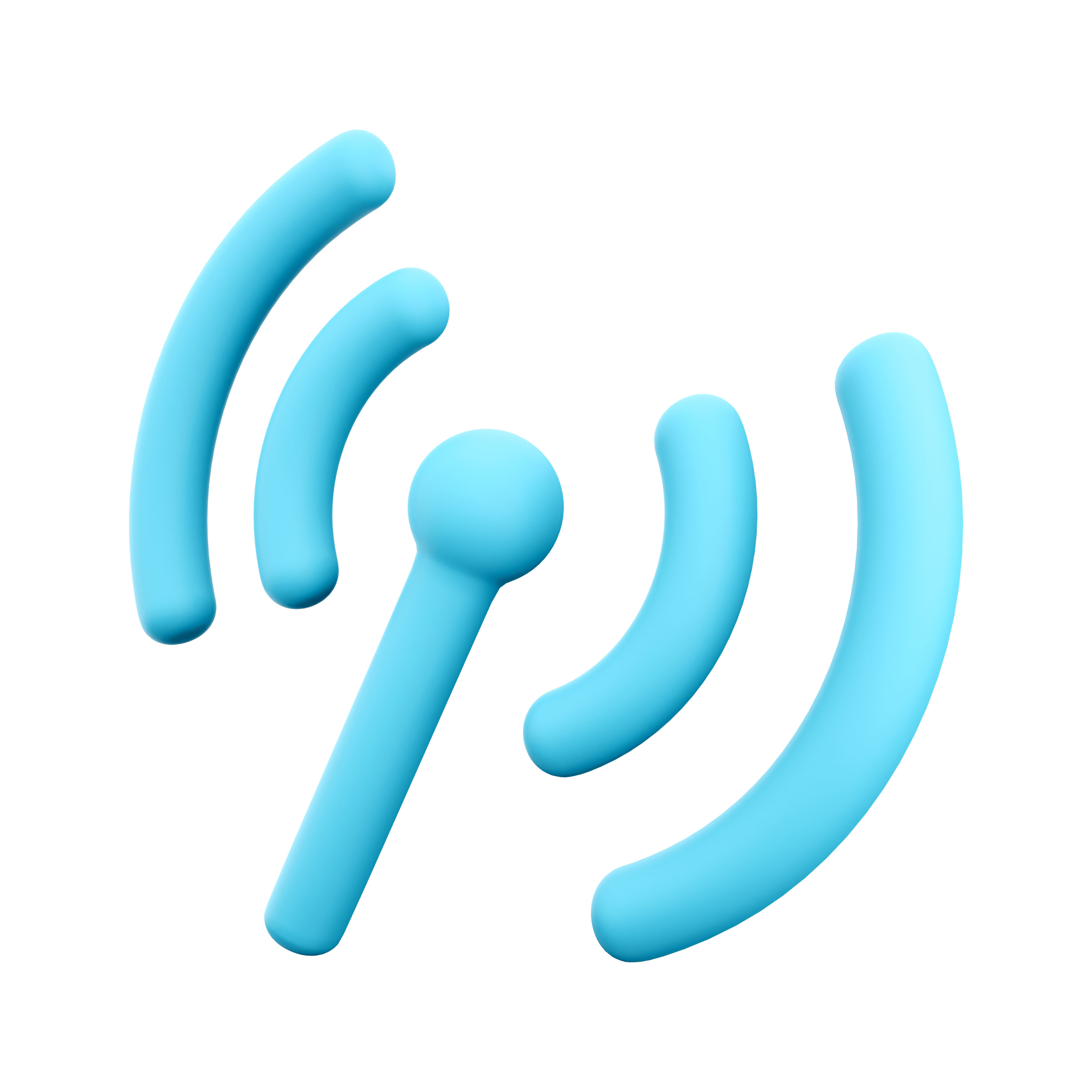 3d Signal transmission icon 3D model | CGTrader