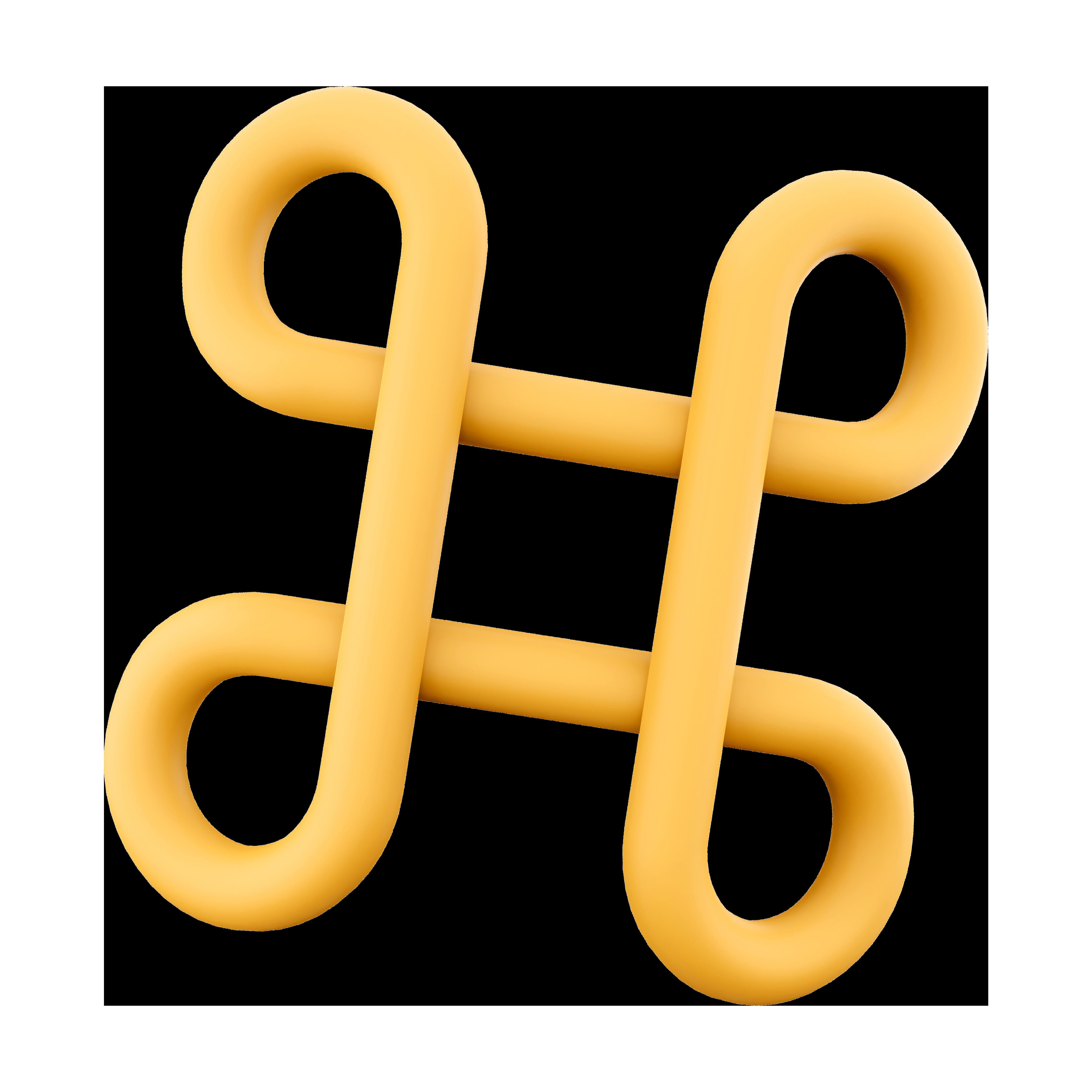 3d Command button cartoon icon 3D model | CGTrader