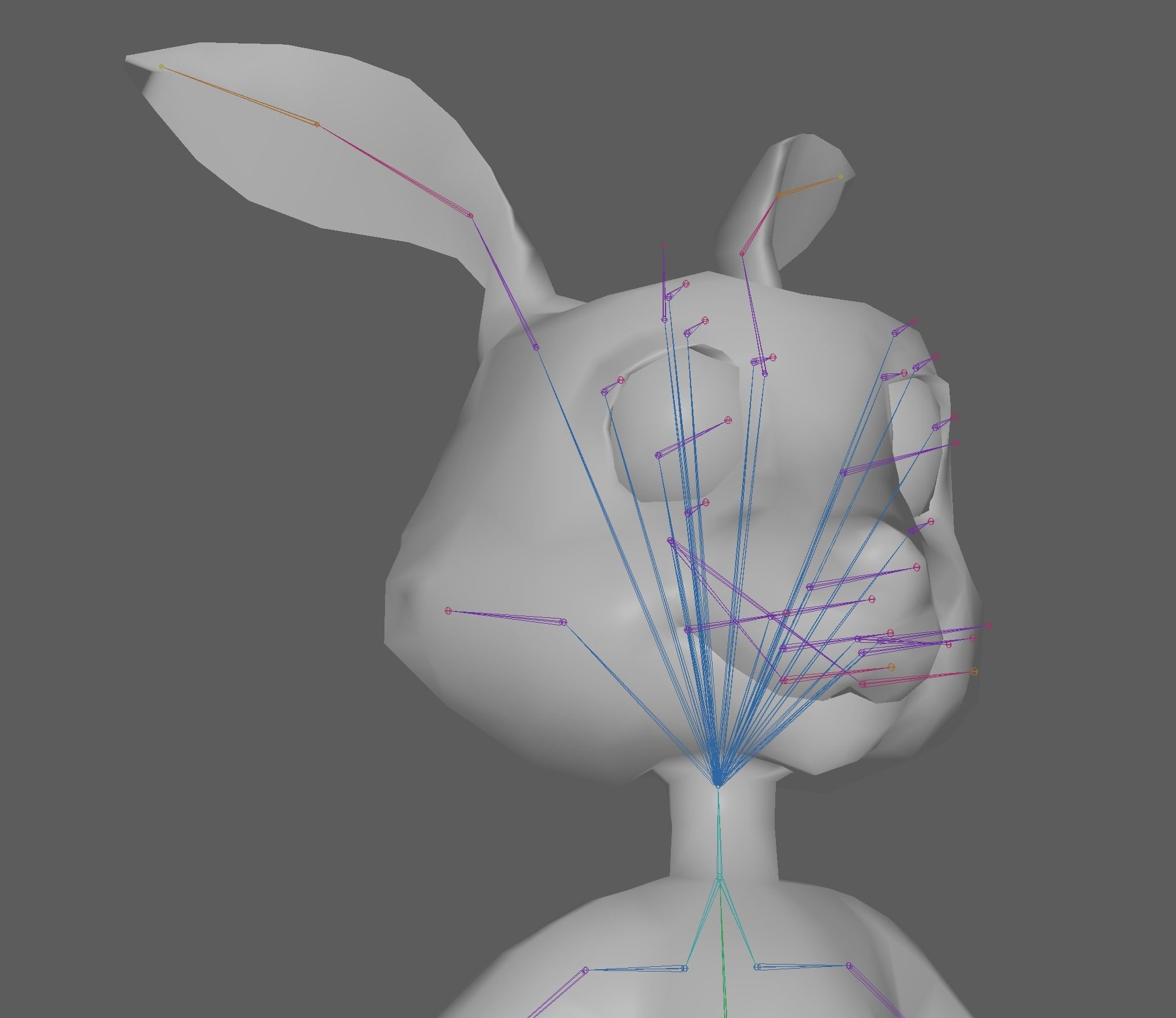 3D model Cartoon Rabbit VR / AR / low-poly | CGTrader