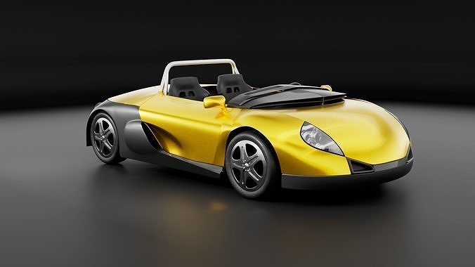 Renault spider 3D model | CGTrader