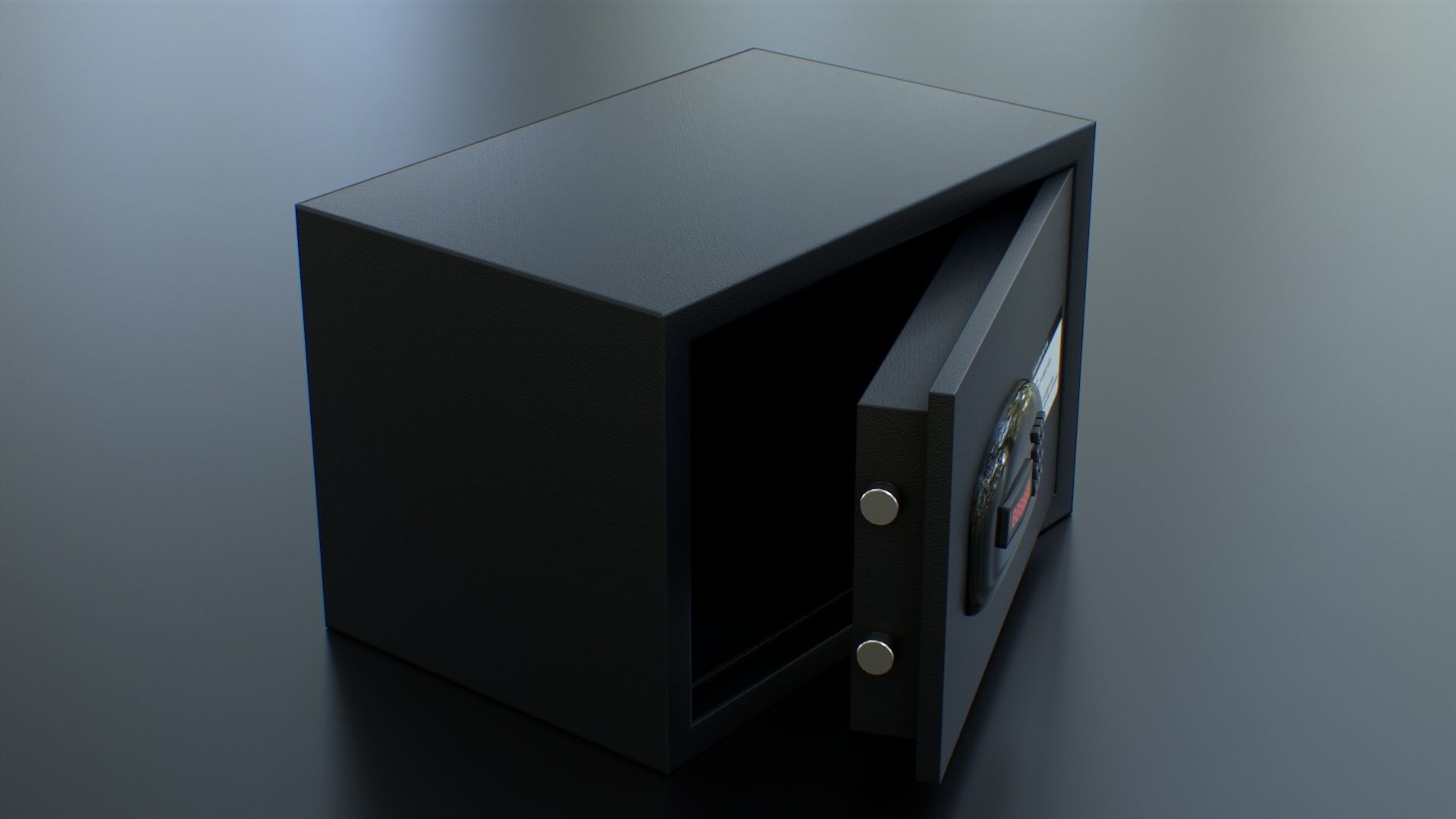 3D model Safety Locker VR / AR / low-poly | CGTrader